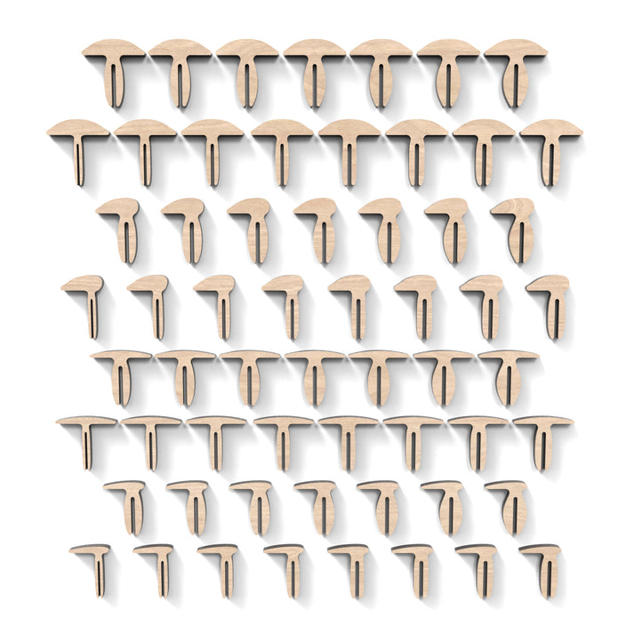 Laser Honeycomb Bed Hold Down Pins - Set of 60 – Theme X Digital