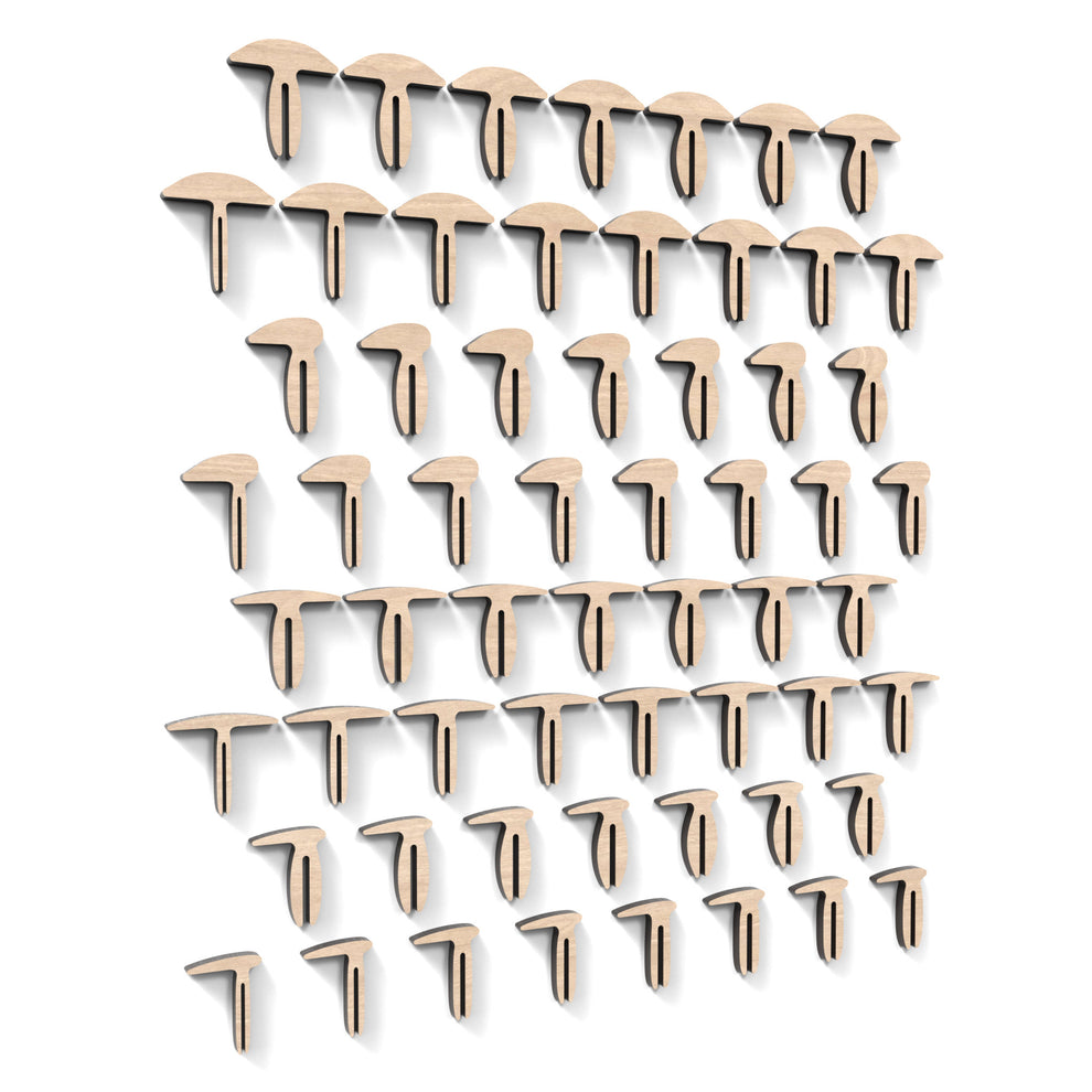 Laser Honeycomb Bed Hold Down Pins - Set of 60 – Theme X Digital
